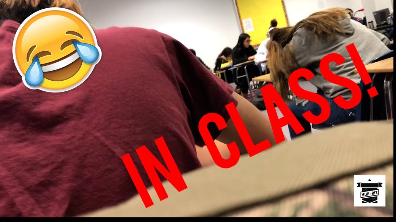 Blasting INAPPROPRIATE Songs In CLASSROOM PRANK! - YouTube