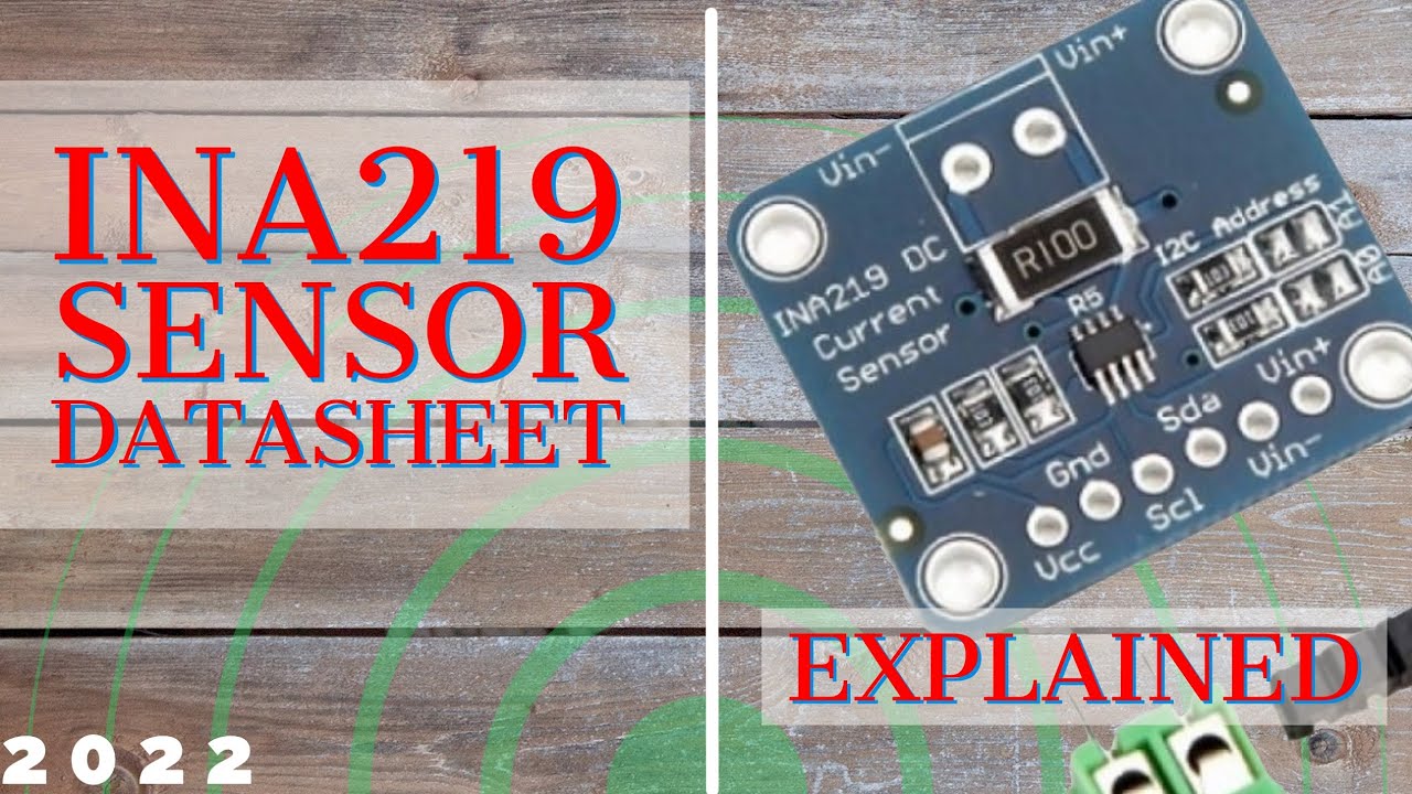 INA219 power sensor datasheet - YouTube