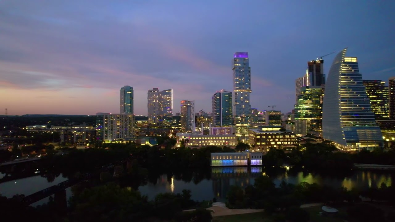 Austin Skyline 2022 by Drone - YouTube