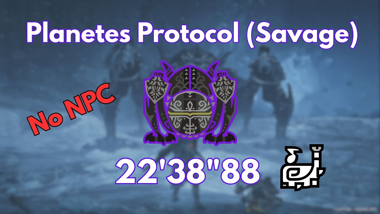 MHWilds {22'38"88} ★9♦5 Omega Planetes (Savage) Hunting Horn / No Npc ...