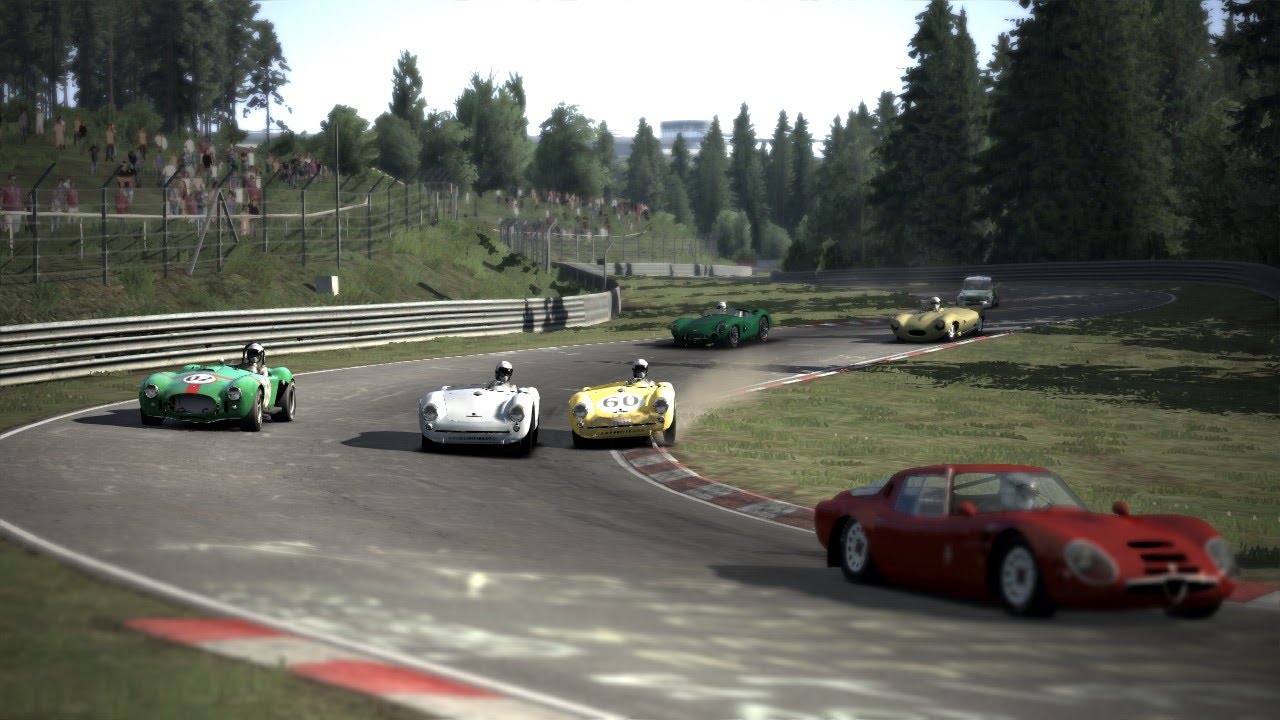 Assetto Corsa Vintage Race Weekend @ Nordschleife (2/2) - YouTube