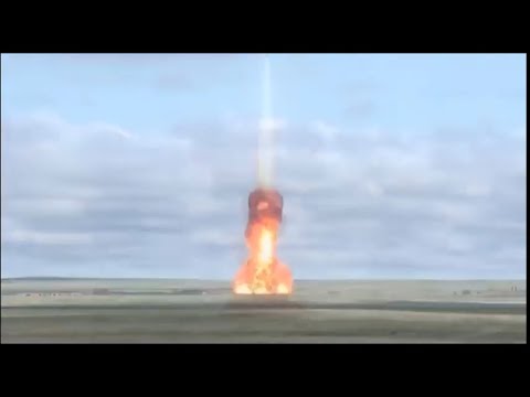 Russia MOD - RTC-181M Moscow PRO Hypersonic Anti-Ballistic & Satellite Missile Firing Tests [480p]