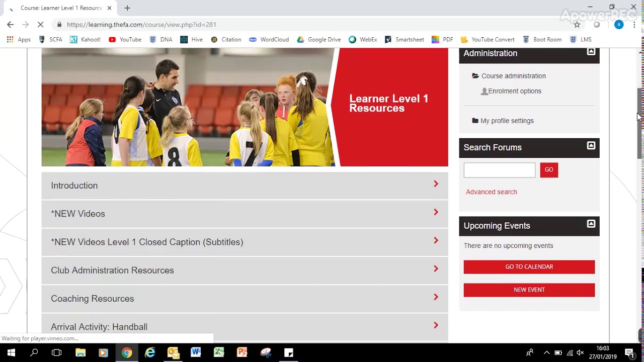 FA Learning - YouTube