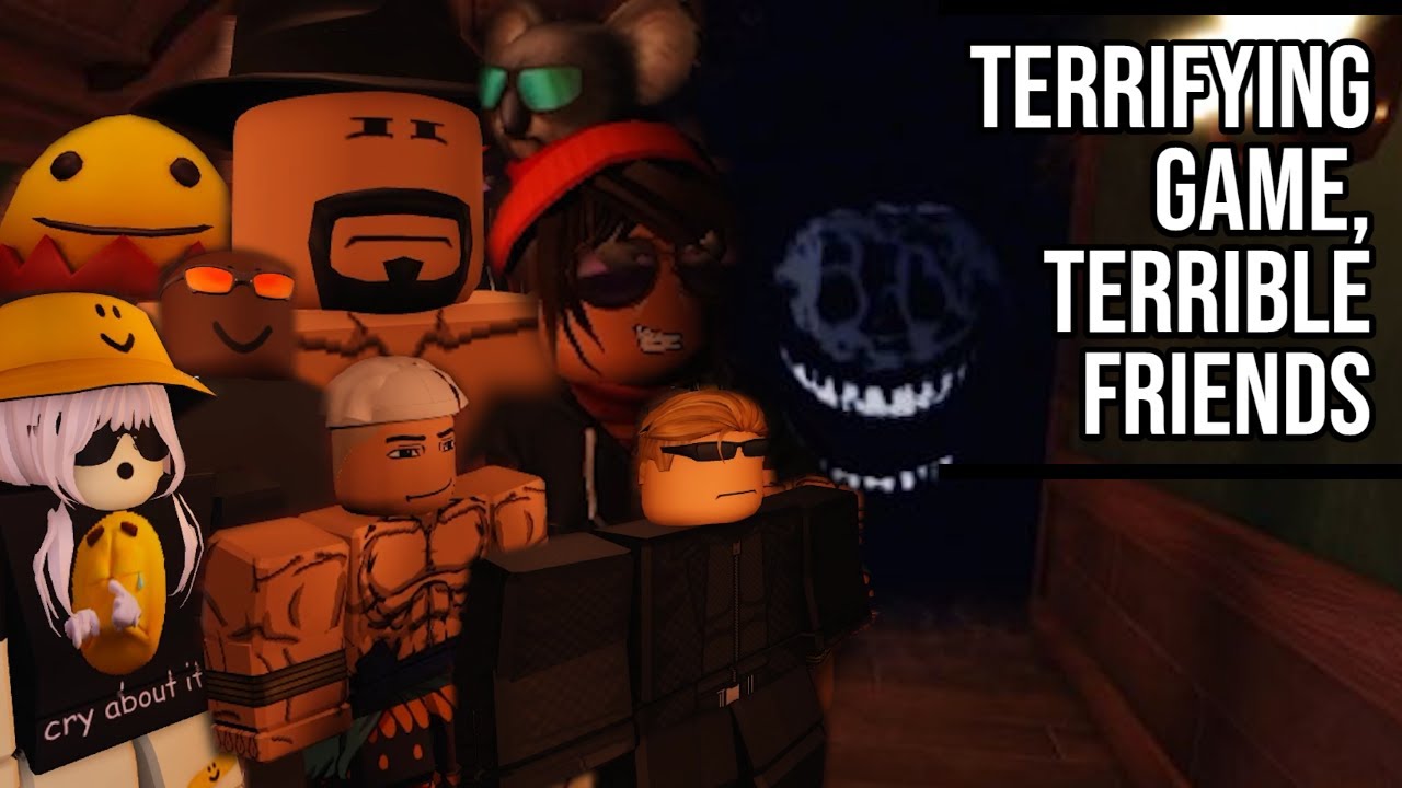 Terrifying Game, Terrible Friends.... (Doors) - YouTube