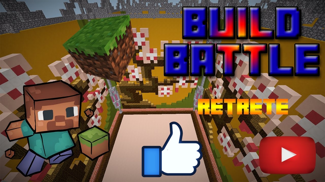 MINECRAFT-BUILD BATTLE !! - YouTube