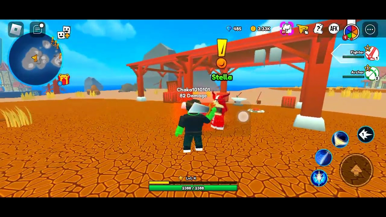 Playing a game called prota kingdom - YouTube