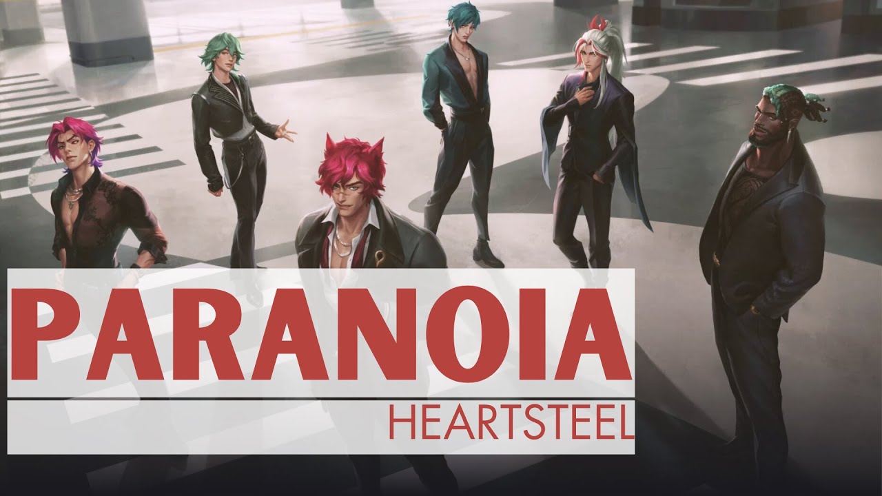 [LYRICS] HEARTSTEEL - PARANOIA (feat. BAEKHYUN, tobi lou, ØZI, and Cal ...