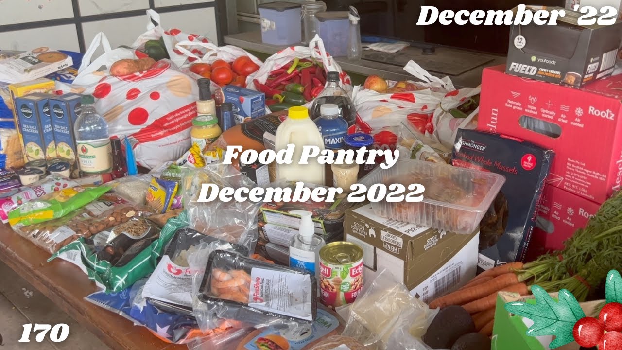 Food Pantry / Hamper for December | A4 Community Care | Vlogmas 2022 ...
