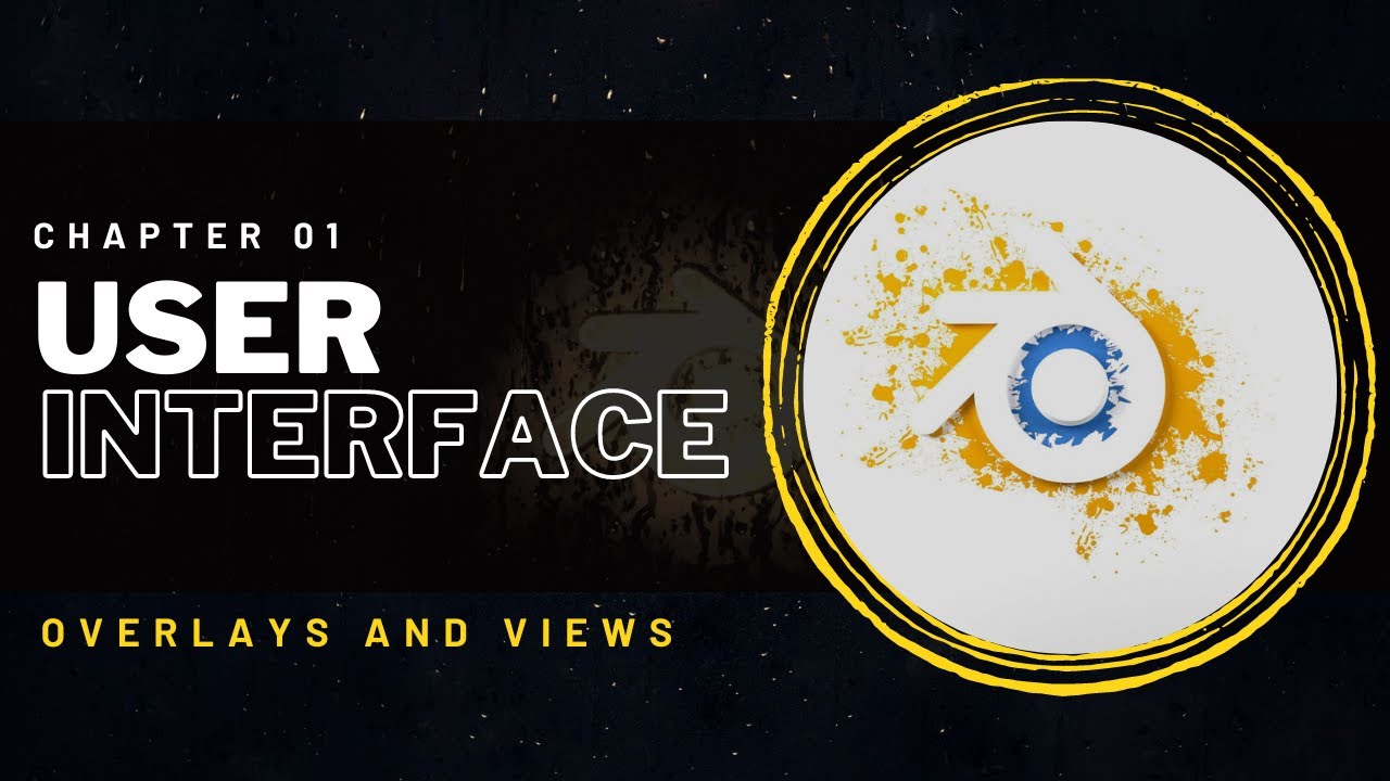 1-09 Show Overlays and Views in Blender - Full HINDI Animation Course ...