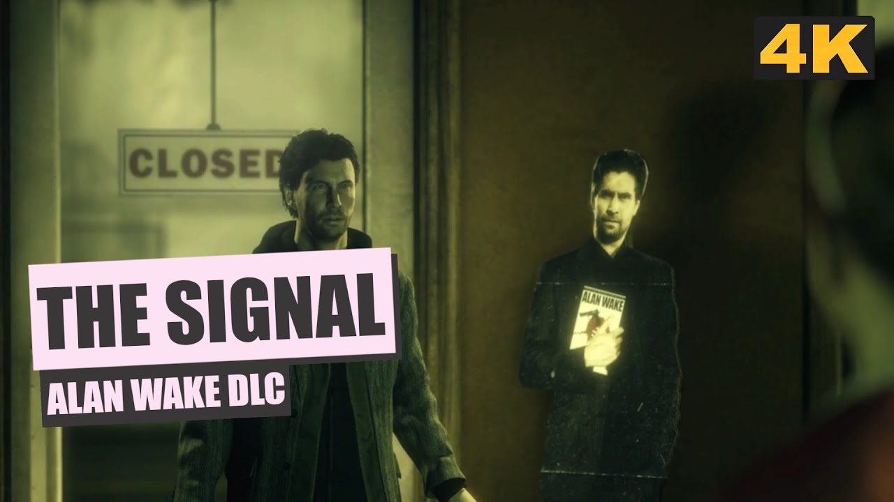 Alan Wake Remastered - PART 7 DLC 1 The Signal | 4K 60FPS PS5 (No ...