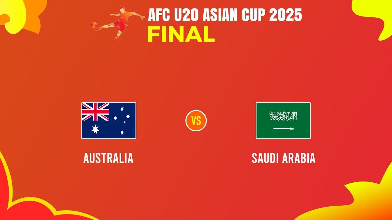 Final: Match Schedule | AFC U20 Asian Cup 2025. - YouTube