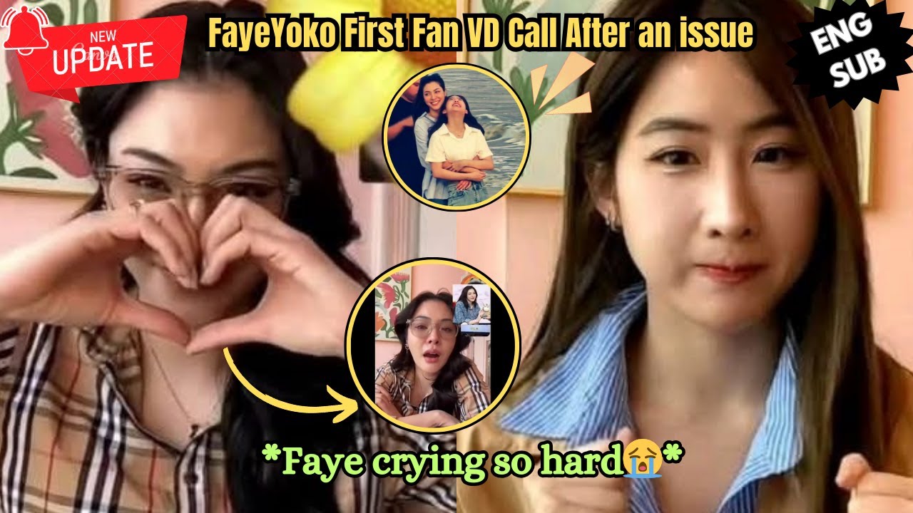 (FayeYoko) Faye Crying So Hard During their First Fan Vd Call After An ...
