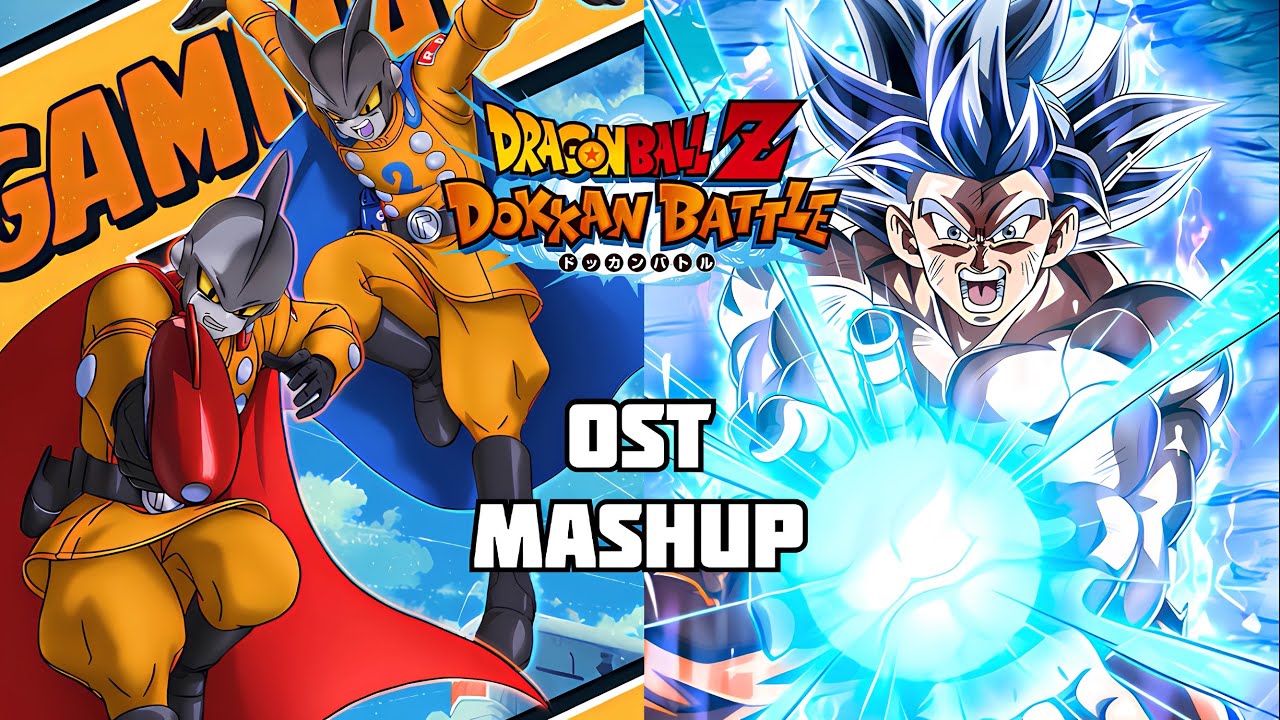 LR Gamma 1 & Gamma 2 + TEQ LR UI Goku [OST MASHUP] - DBZ Dokkan Battle ...