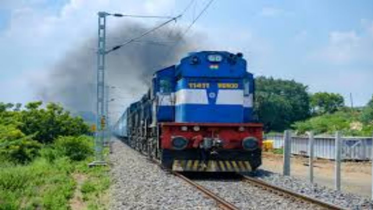DENGER TRAIN TRACK | DENGER TRAIN LINE | DENGER TRAIN VIDEO | KAMAT BOY ...