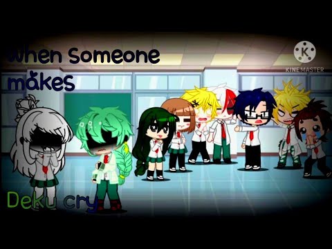 When someone makes deku cry QAQ.. /Mha, Bnha - deku bowl - YouTube