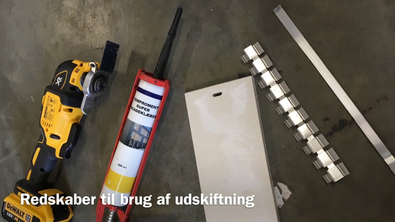 Komproment.dk - Vidar - Udskiftning og eftermontering af tegl - YouTube