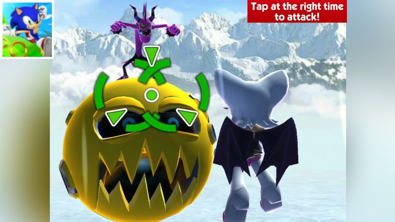 SONIC DASH BOSS BATTLE ZAZZ VS ROUGE GAMEPLAY WALKTHROUGH PART 7 | SKY ...