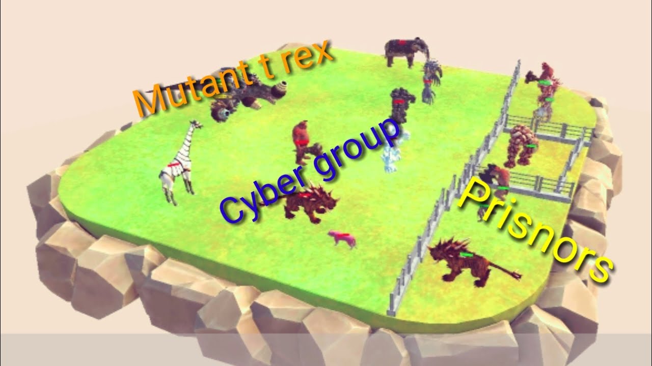 Cyber group vs mutant t rex and I help prisoners season 1 episode 7 ...