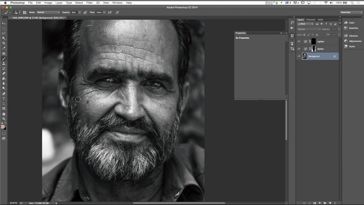 Photoshop - Introduction to the Dodge and Burn Technique - YouTube