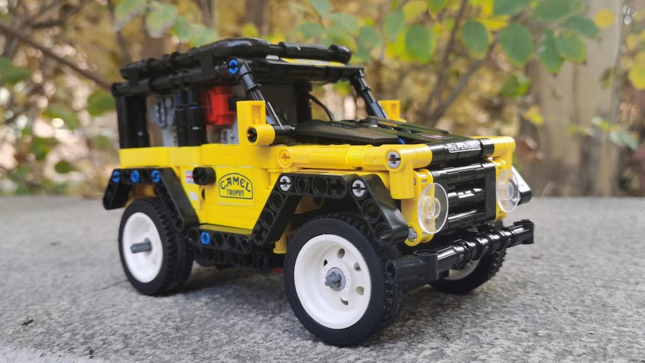 lego mini land rover - YouTube