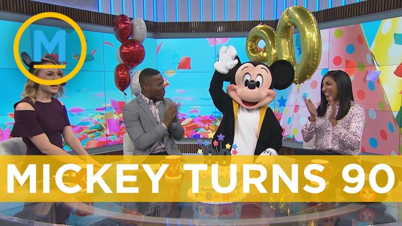 Mickey Mouse is celebrating his 90th birthday! | Your Morning - YouTube