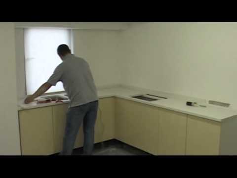 APOLLO WORKTOPS - SLAB UPSTANDS - YouTube