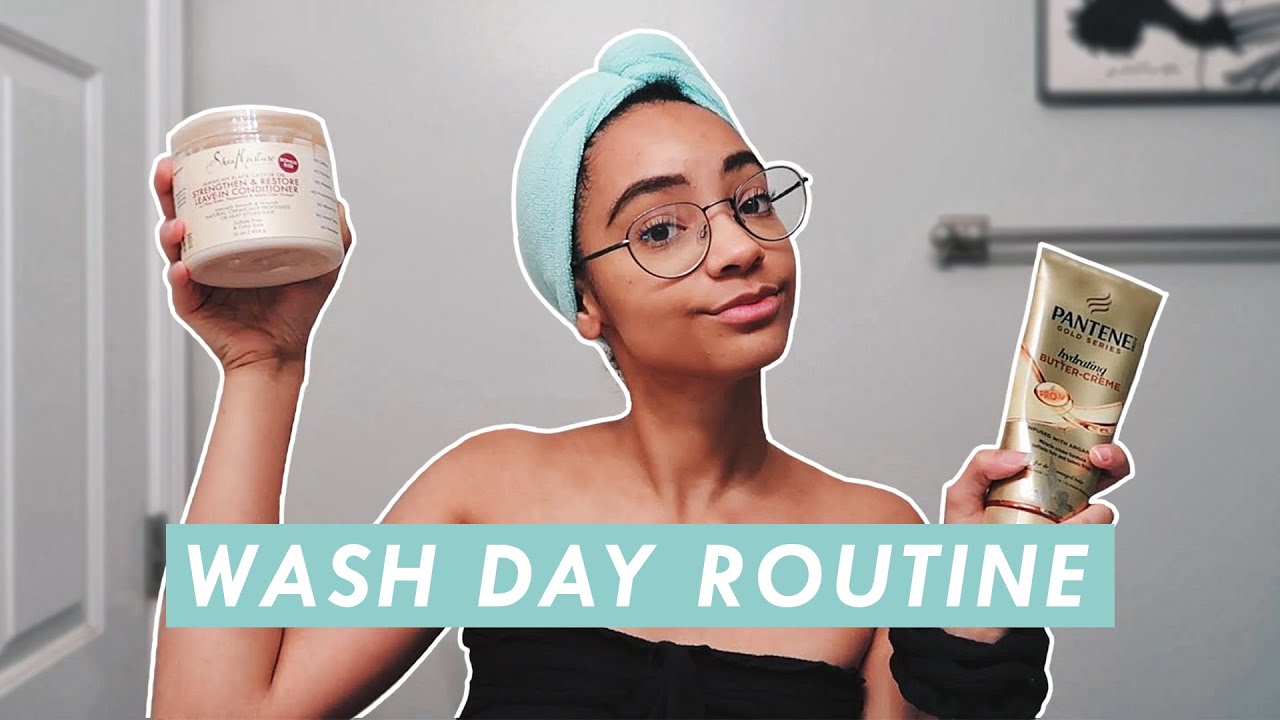 WASH DAY ROUTINE START TO FINISH 2020 | Transitioning, Dry, Natural ...