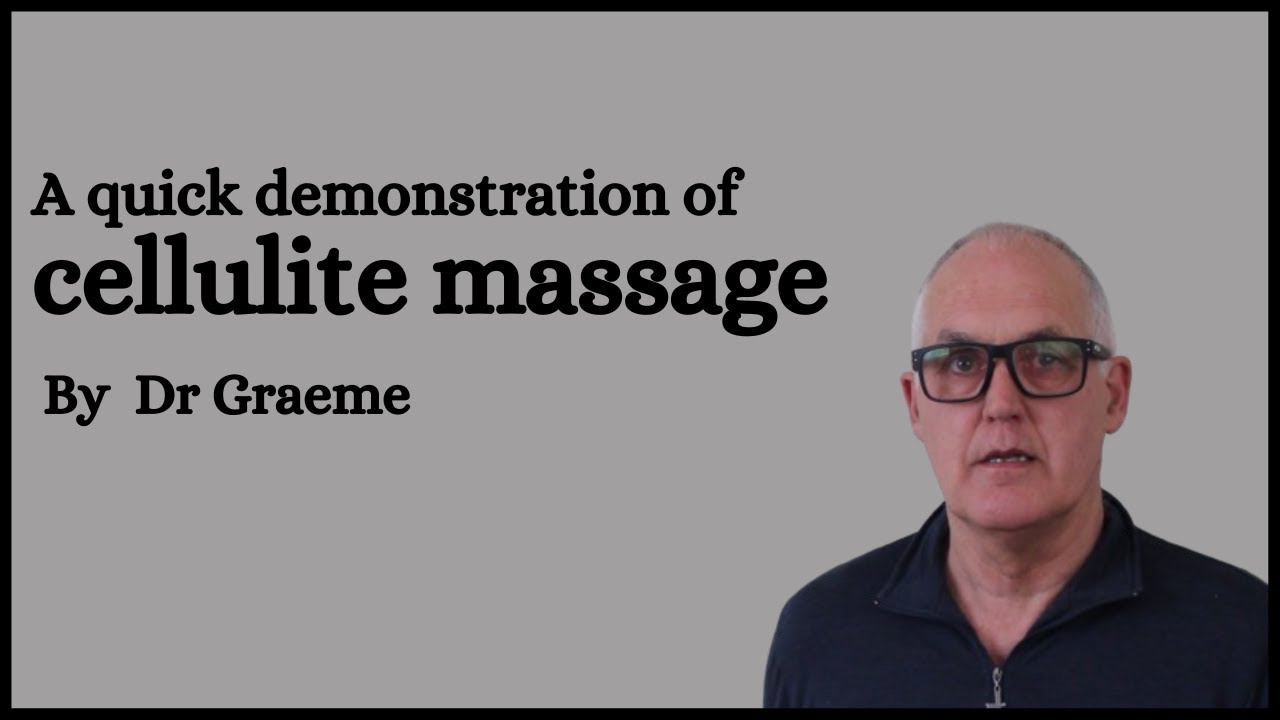 A quick demonstration of cellulite massage - YouTube