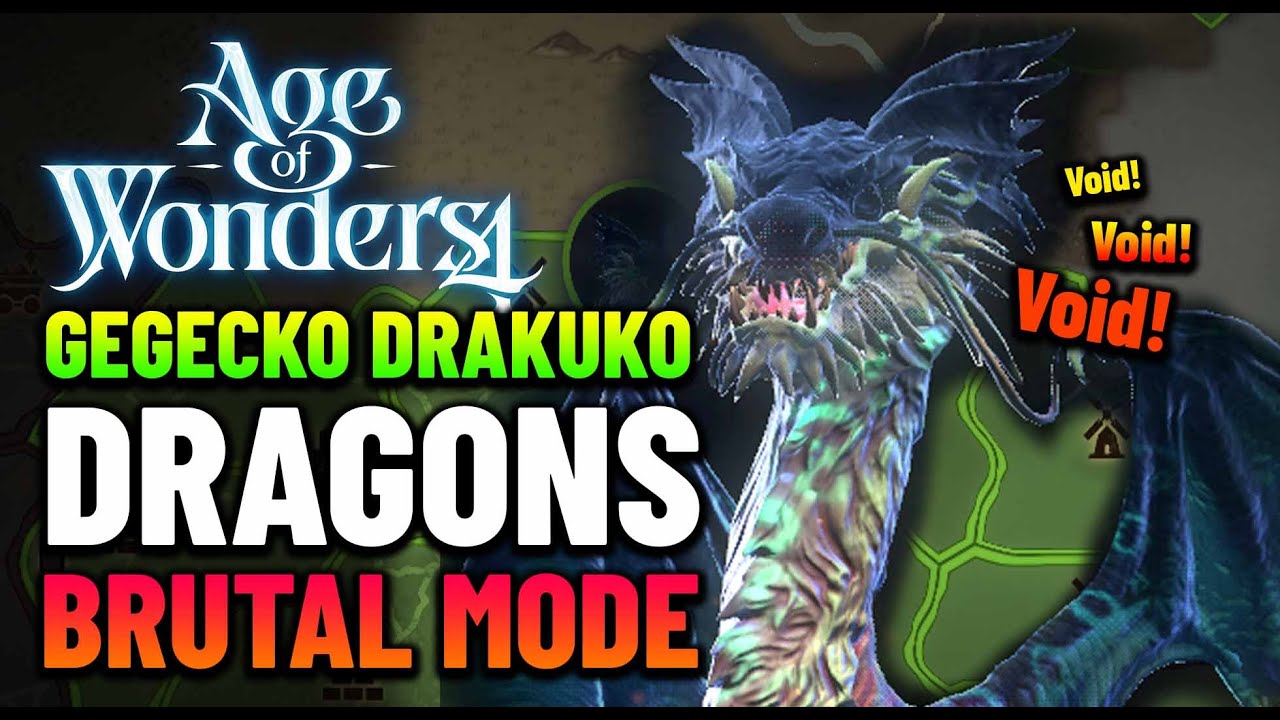 Age of Wonders 4 (HELP how to escape the Void?) Dragons Brutal Mode - ft. @Jordi_Os - YouTube