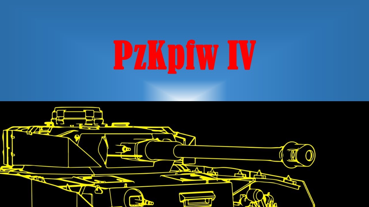 Draw Panzer IV Tank - YouTube