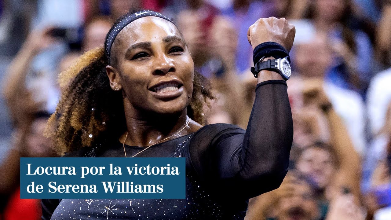 Locura por la victoria de Serena Williams en el US Open - YouTube