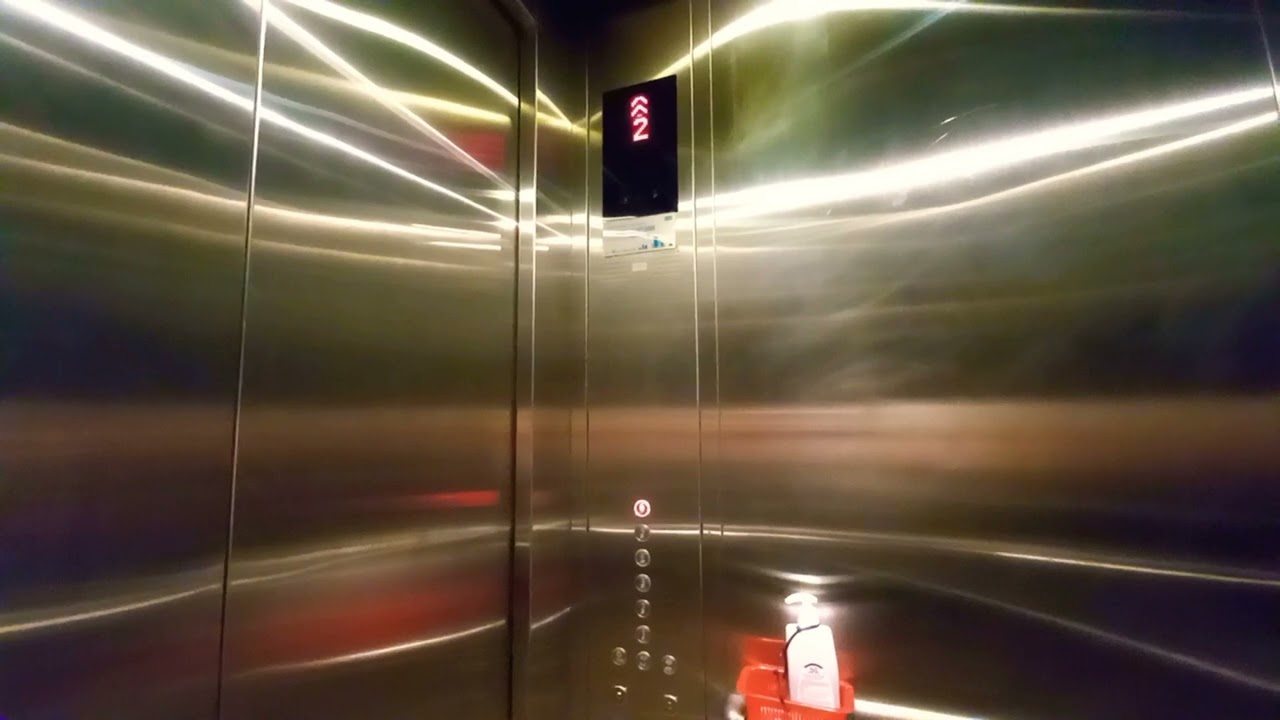 Kone KDS 300 MonoSpace Elevator at an undisclosed location. - YouTube