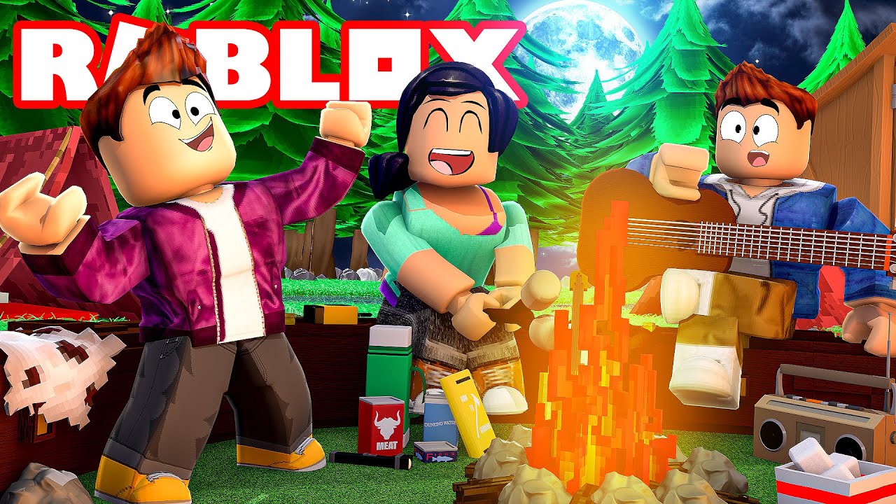 GOING TO SUMMER CAMP WITH MY FRIENDS | Roblox - Summer Camp - YouTube