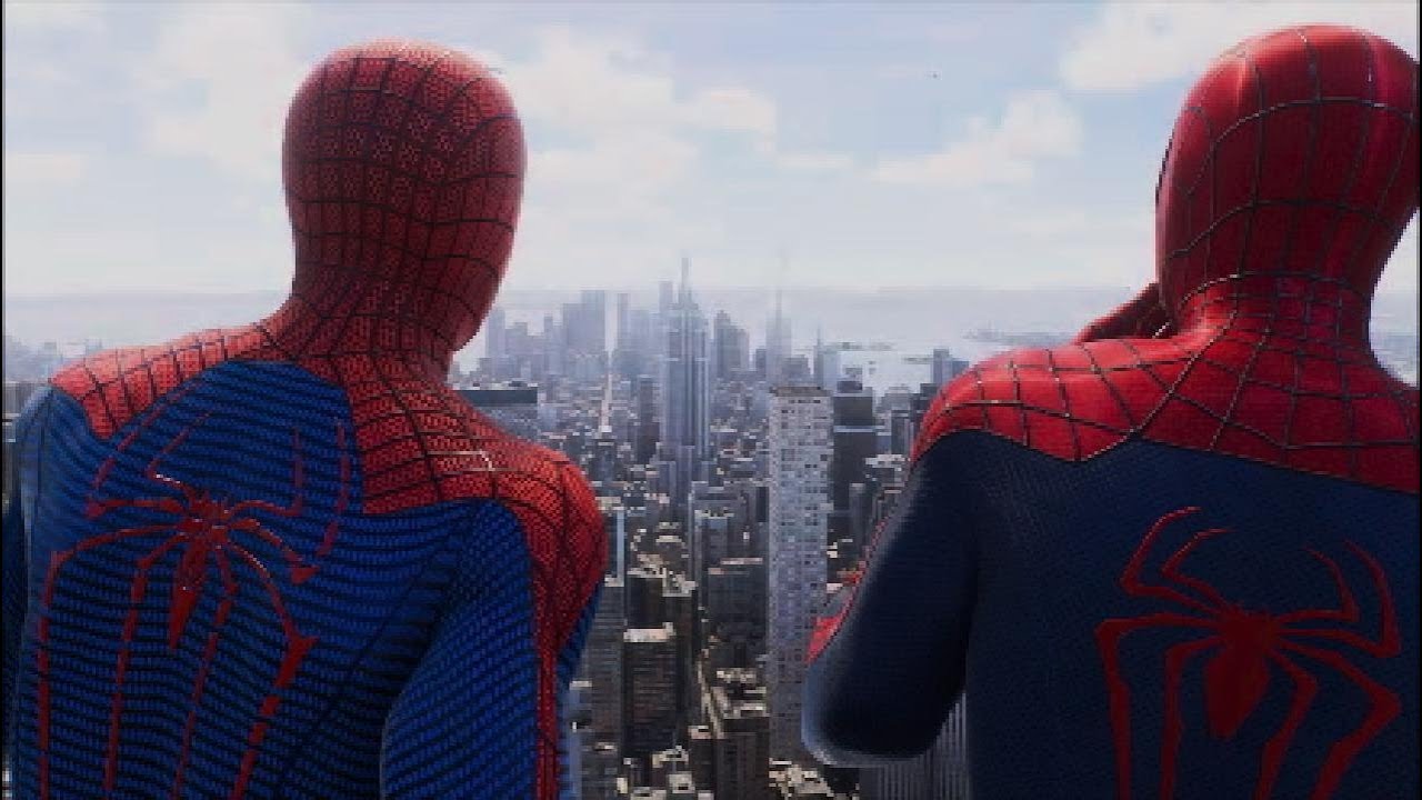 TASM 2 Suits Transition (Marvel's Spider-Man 2) - YouTube