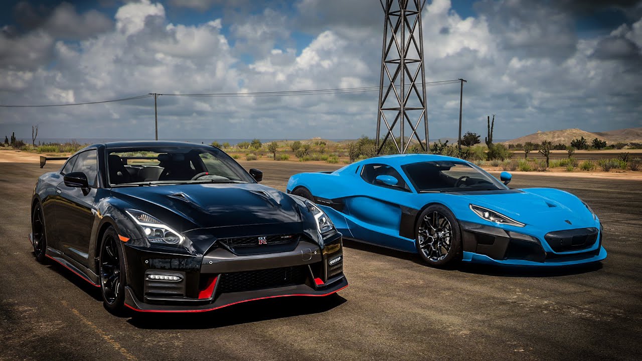 Forza Horizon 5 Drag race: Rimac Nevera vs Nissan GTR Nismo (MAXED OUT ...