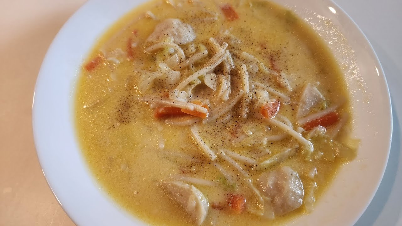 How to make sopas / chicken soup! - YouTube