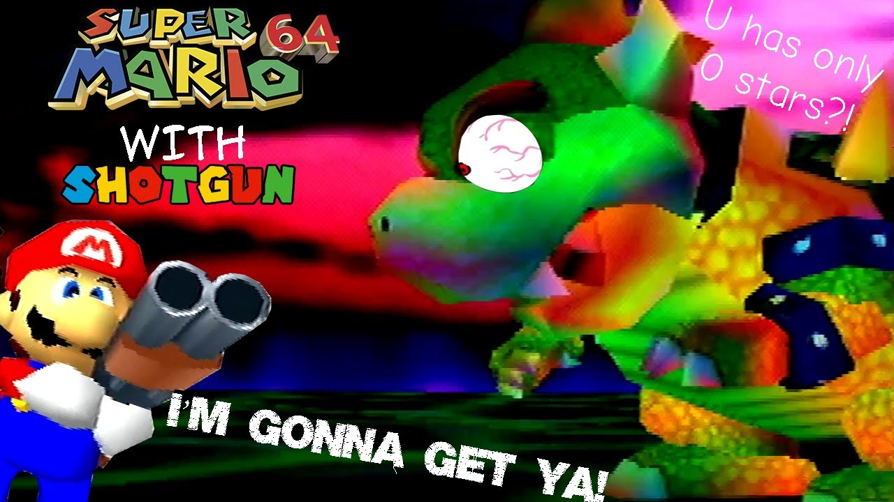 Shotgun Mario 64 (Nintendo 64) - [0 Stars?] - Playthrough - No ...