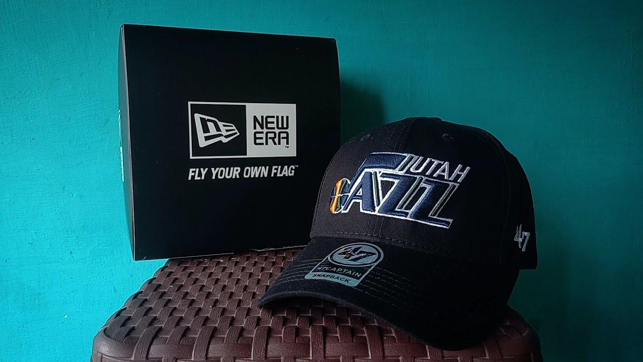 47 BRAND UTAH JAZZ 47 CAPTAIN CAP - YouTube