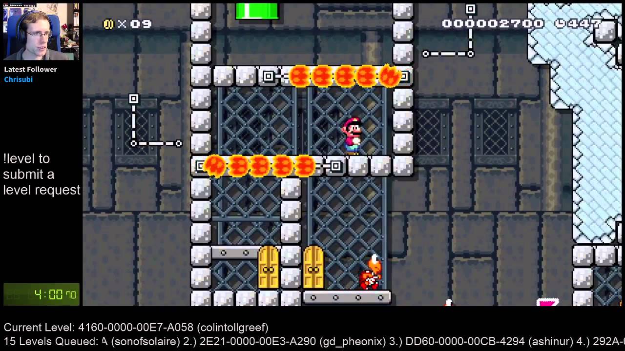 snake block castle checkpoint | Super Mario Maker - YouTube