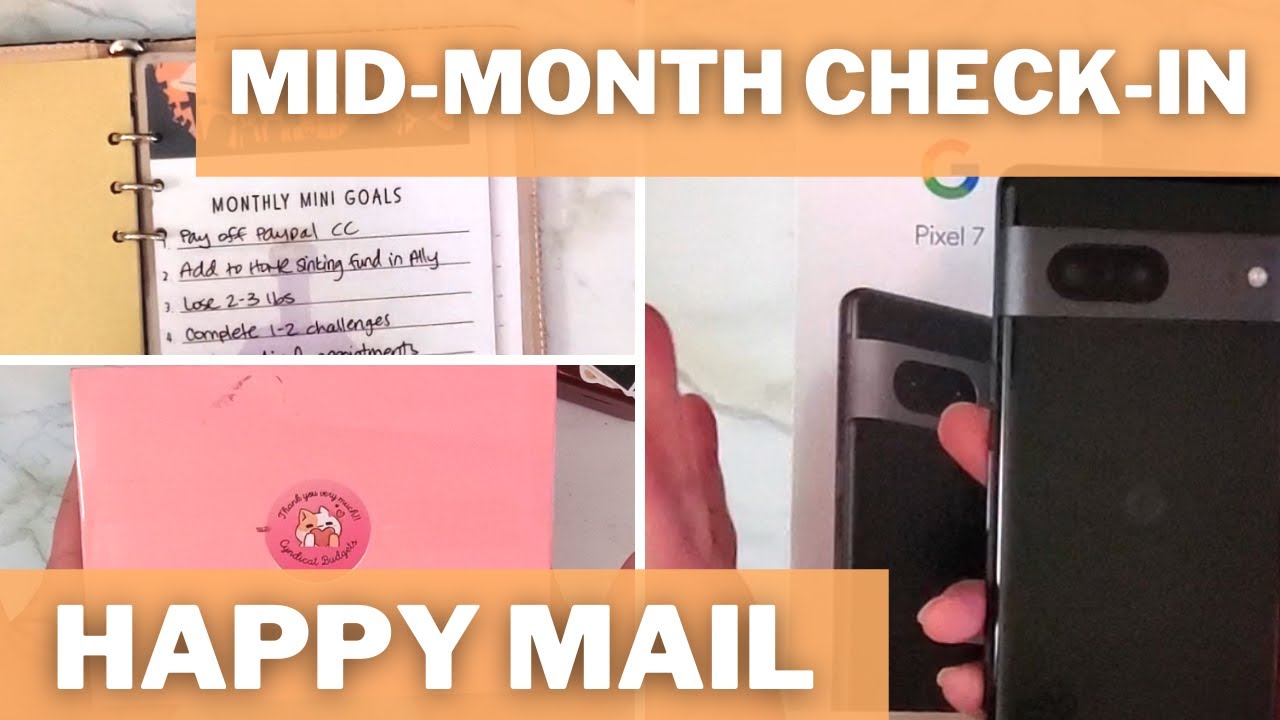 Happy Mail | Budget With Me Mid-Month Check In | #Wingit Forever! - YouTube