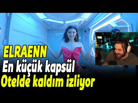 ElRAENN - EN KÜÇÜK KAPSÜL OTELDE KALDIM!  İZLİYOR @Meryem Can