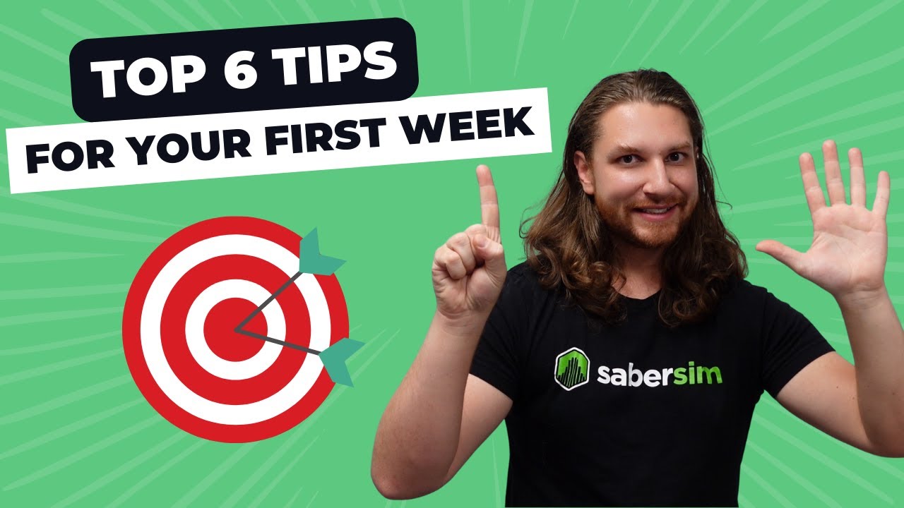 6 Tips For Your First Week With SaberSim - YouTube