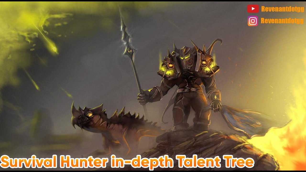 Survival Hunter Dragonflight Talent Tree - بررسی تلنت های دراگون فلایت ...