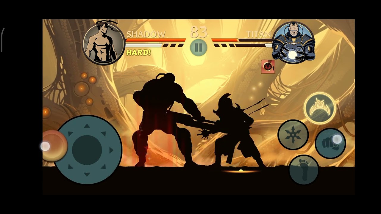 How to defeat Titan in Shadow fight 2 ? - YouTube