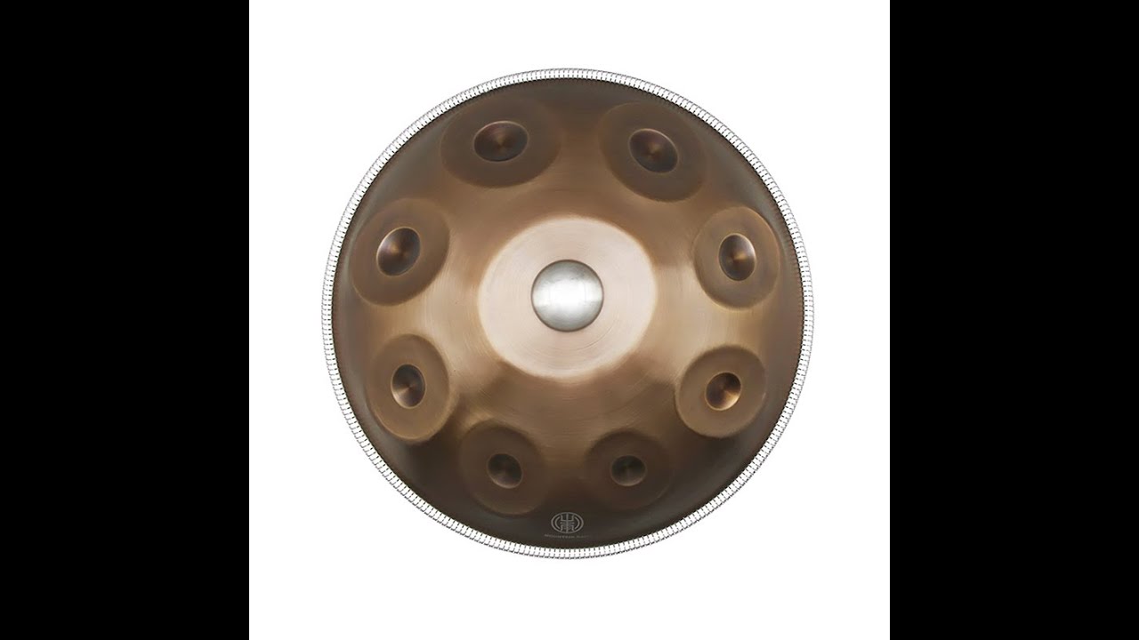 Standard Version Mountain Rain Handmade Handpan Drum, Kurd Scale D ...