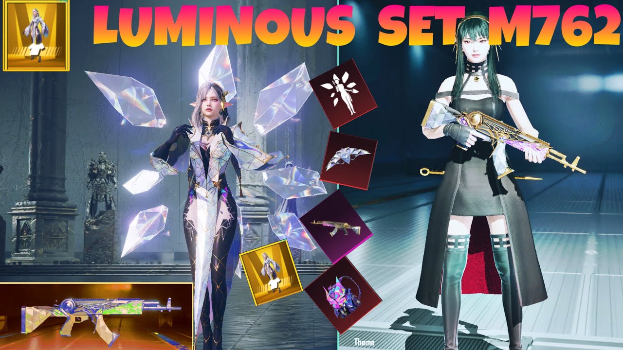 New ultimate set / Luminous Muse Set \ & New upgrade-gun M762 Hit ...