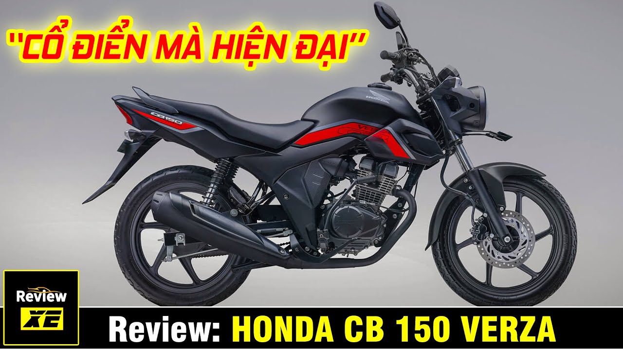 HONDA CB 150 VERZA - Phong cách bán naked pha trộn Cafe Racer ...