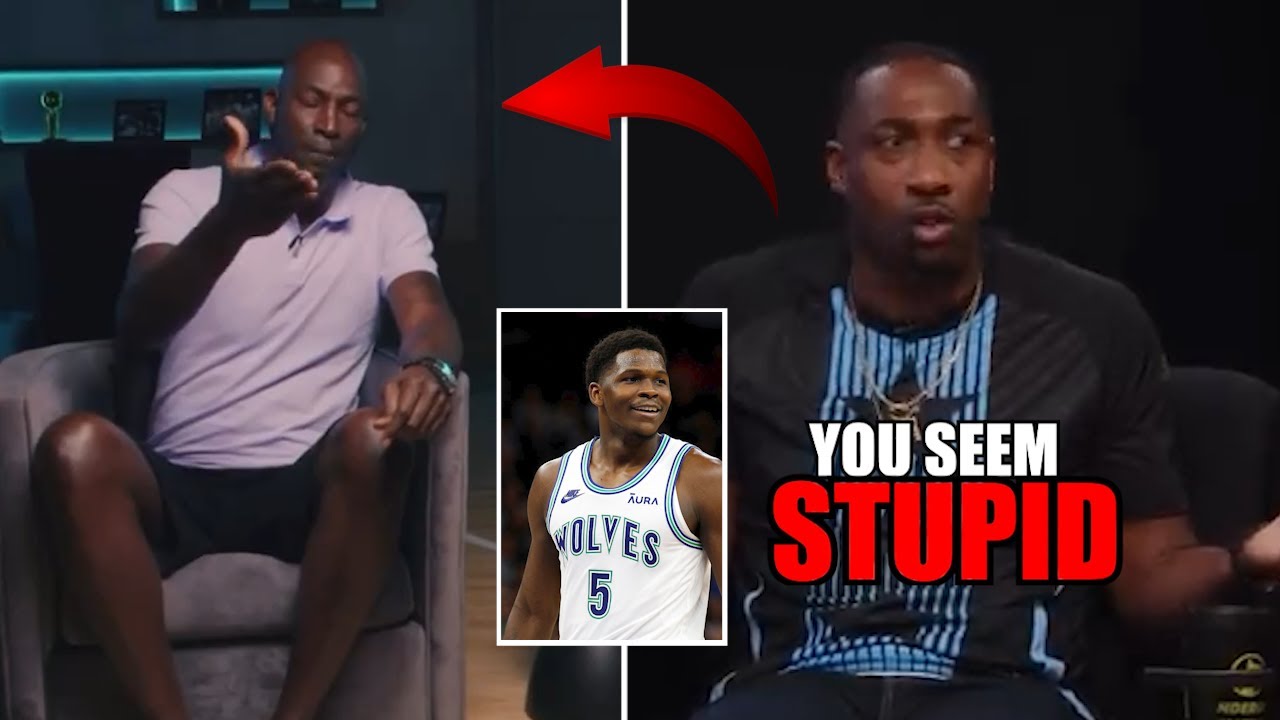 Gilbert Arenas "Kevin Garnett SEEMS STUPID" For Anthony Edwards ...