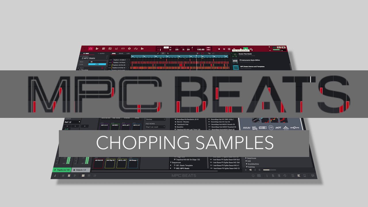 Getting Started with MPC Beats - Part 7 - Chopping Samples - YouTube