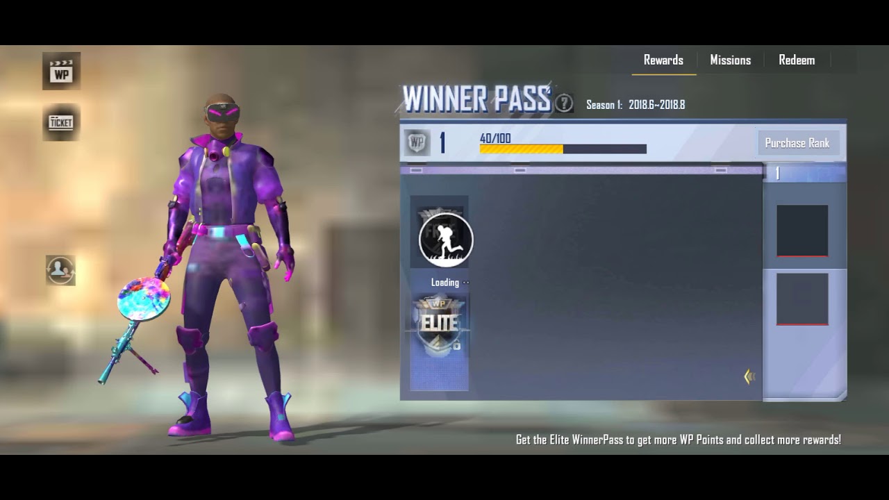 Pubg lite 21 season winner pass 280 bc main - YouTube